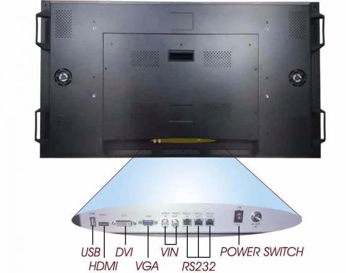 FHD PIP Array Lcd Video Wall Display 49"55" 2x3 4x6 Remote Control Easy ...