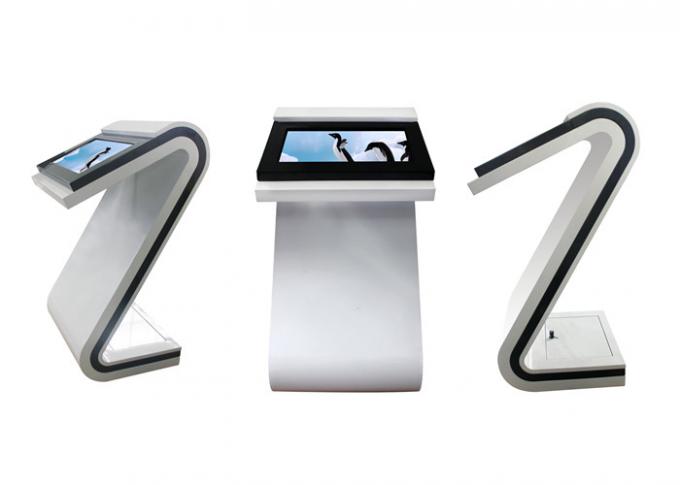 Small Size Capacitive Digital Kiosks Touch Screen Floor Standing Wifi ...