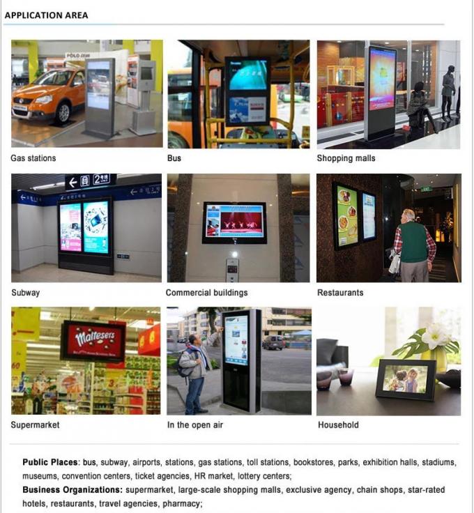 Portable Mobile 49 Inch Floor Stand Poster LCD Advertising Digital ...
