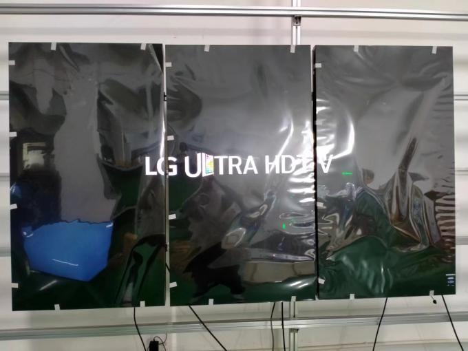 Indoor 46 49 55 Inch CCTV System LCD Video Wall 4K 3x3 2x2 Frame LCD ...