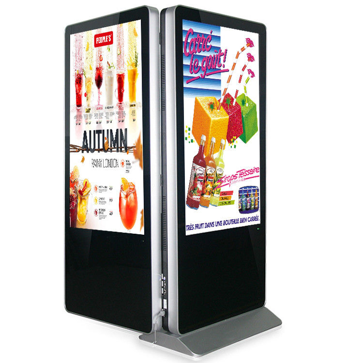 Double Sided PC All In One Touch Screen Kiosk Monitor 55 Inch Retail ...