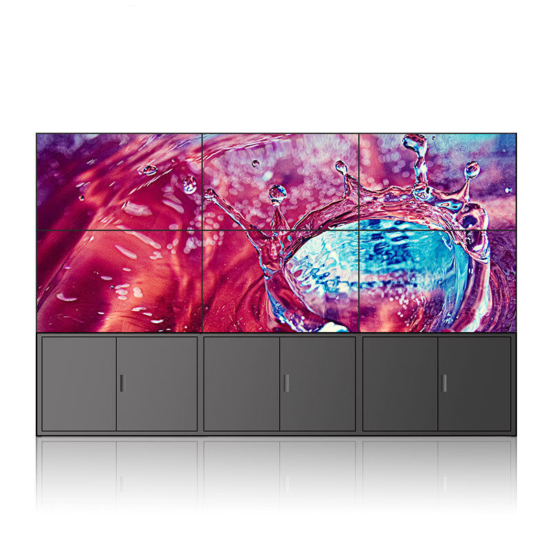 Seamless LCD Touch Screen Video Wall 46 Inch 500 Nits 3.9mm Indoor With ...