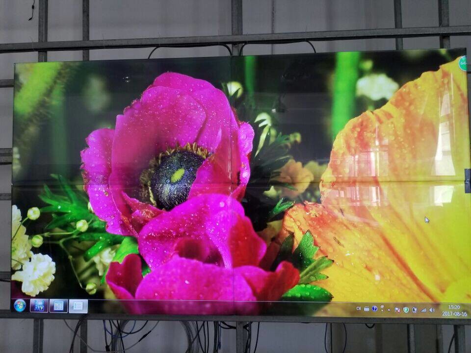 4k solution Rack / Wall Mounted Zero Bezel Video Wall 49 55 Inch ...